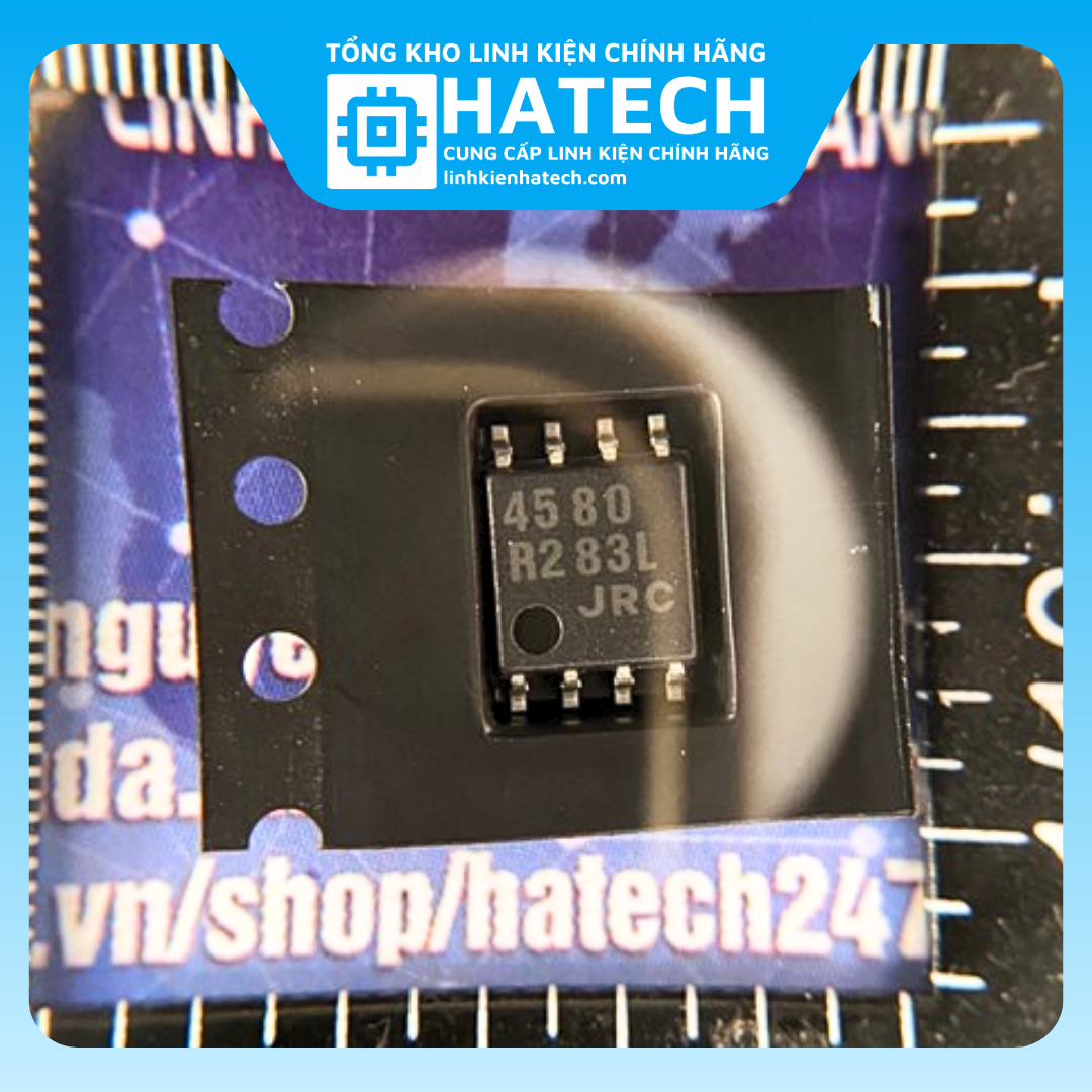 Khuếch đại thuật toán 4580 JRC4580 NJM4580 SOP-8 chính hãng JRC