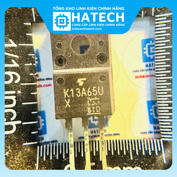 Linh kiện K13A65 TK13A65U N-Mosfet 13A 650V TO-220F mới chính hãng