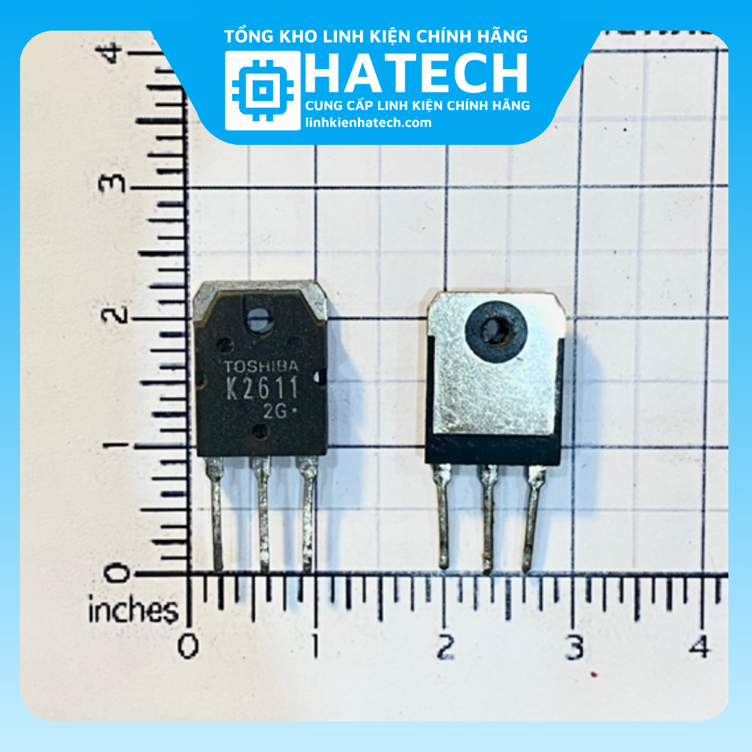 Linh kiện K2611 MOSFET N-CH 9A 900V Tháo Máy bao chạy