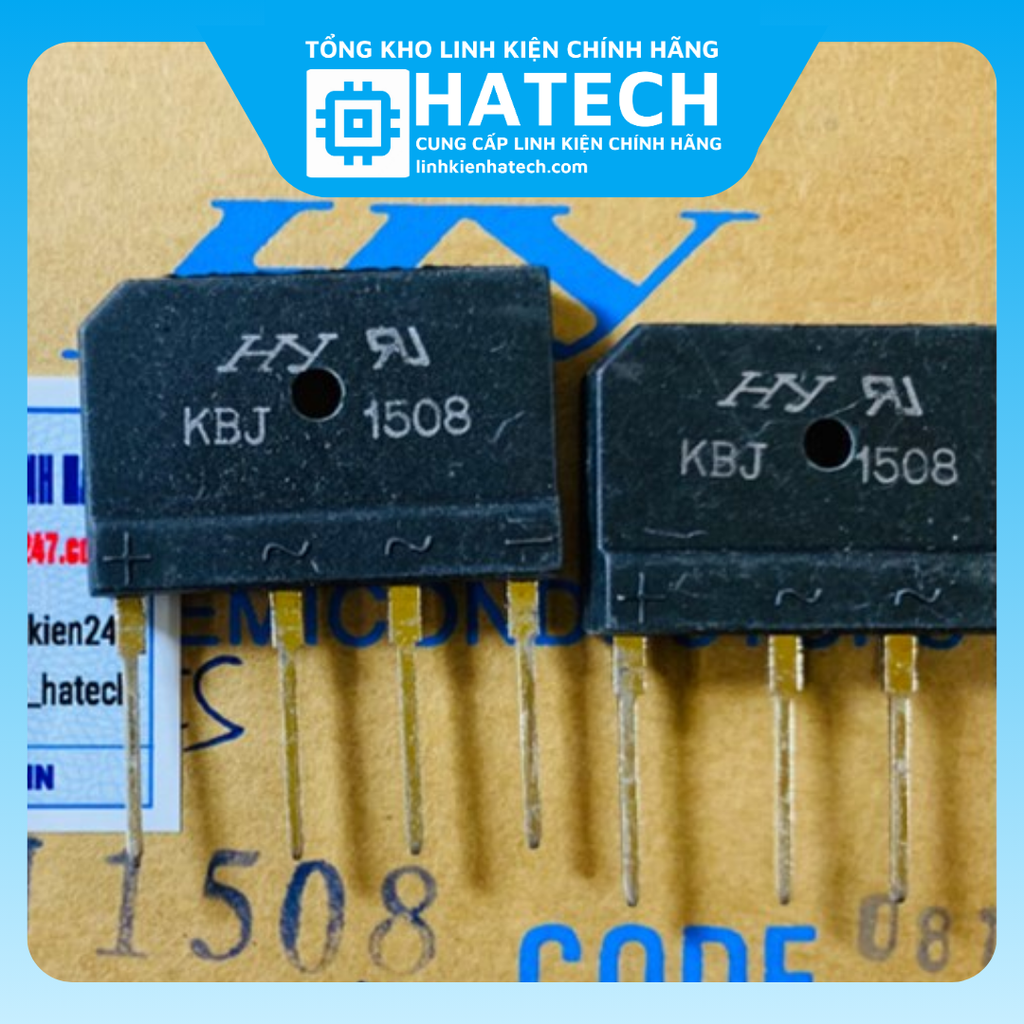D15XB80 KBJ1508 diode cầu 15A 800V