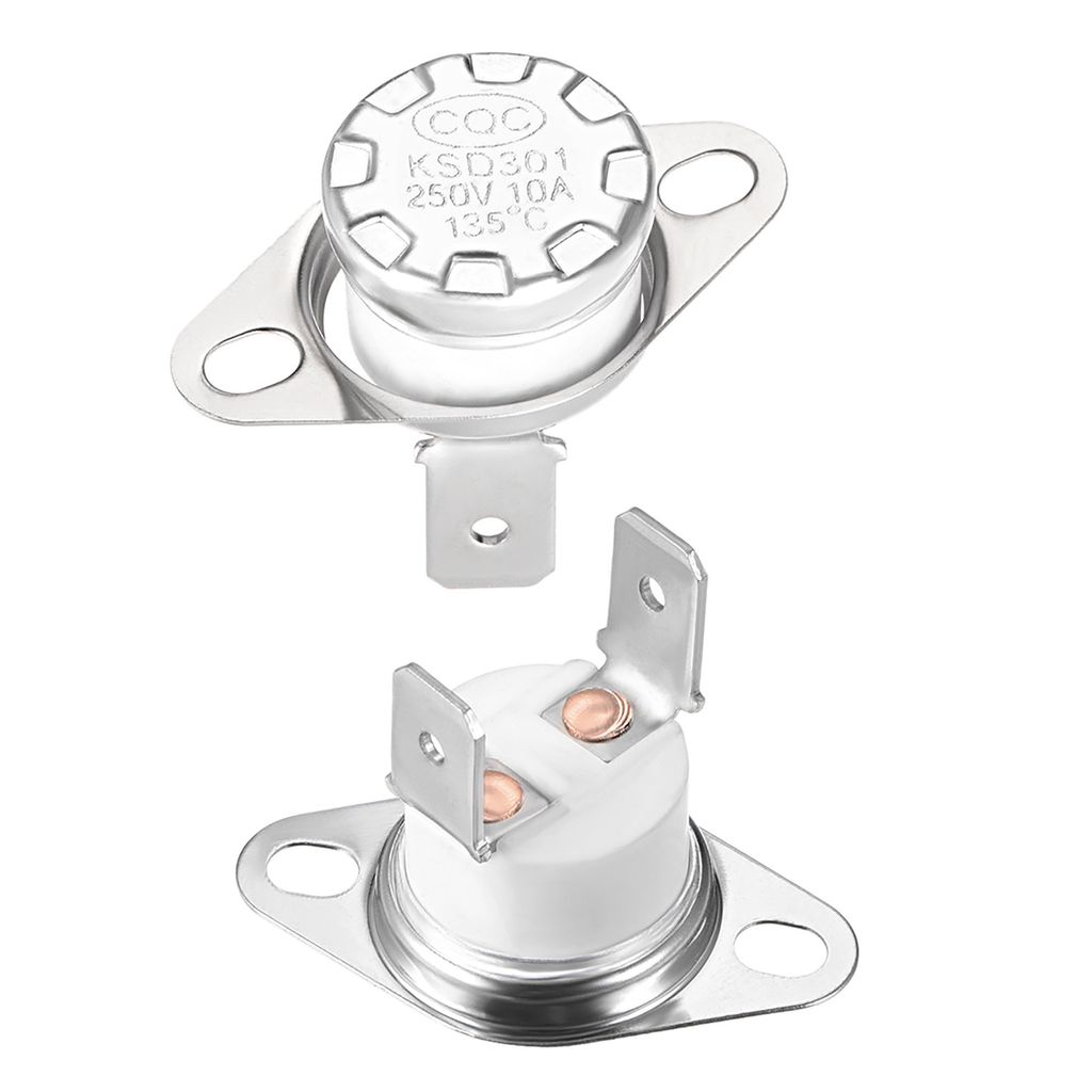 Linh kiện Relay nhiệt KSD301 135 độ 10A 250V thường đóng