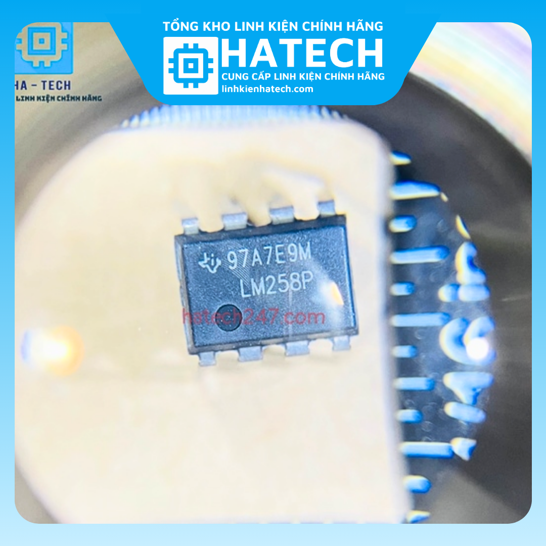 Opam - Khuếch Đại Thuật Toán Cắm LM258P LM258 258 DIP-8 Mới Chính Hãng