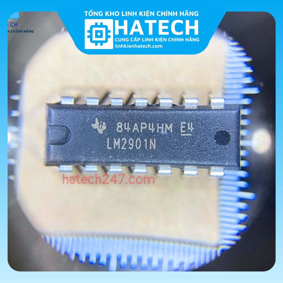 Opam - Khuếch Đại Thuật Toán Cắm LM2901N LM2901 2901 DIP14 Mới