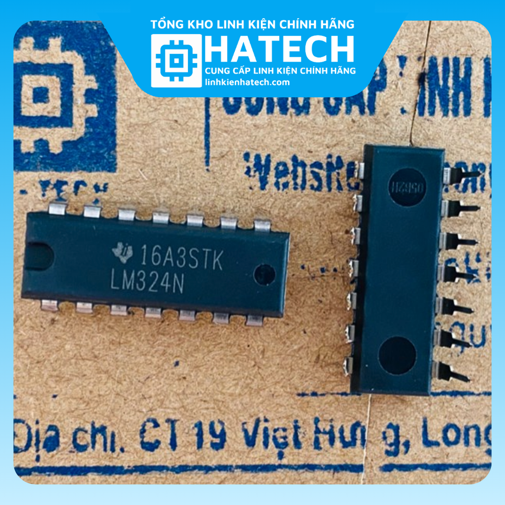 Opam - Khuếch Đại Thuật Toán Cắm LM324 LM324N 324 DIP-14 Mới