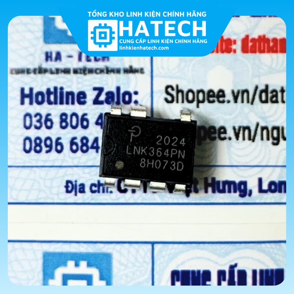 Linh kiện LNK364PN LNK364P LNK364 DIP-7 Mới Chính Hãng 100%