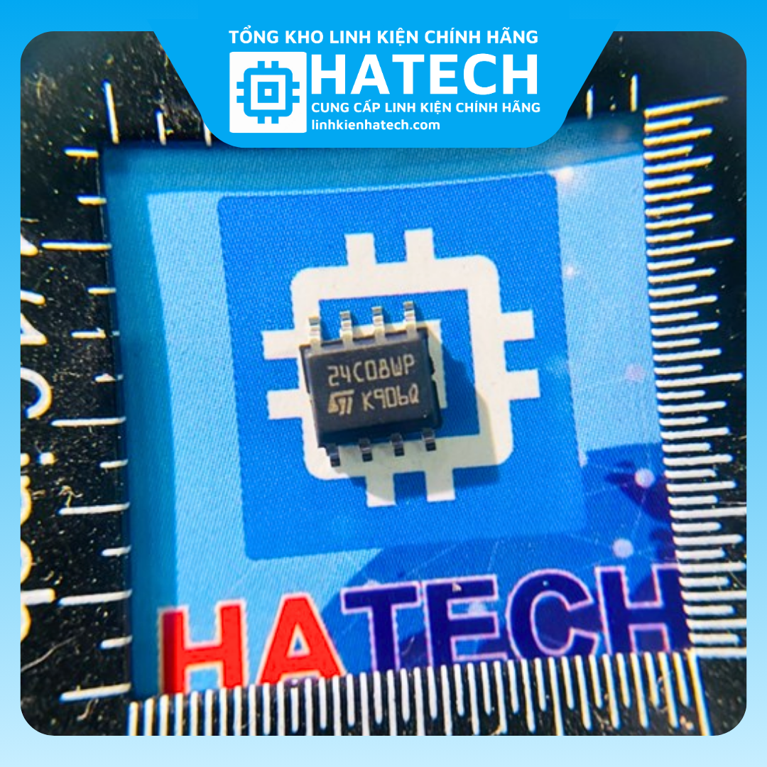 IC nhớ M24C08 SOP-8 24C08 dán mới chính hãng ST