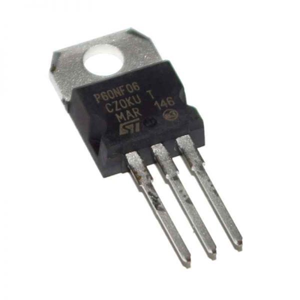 Linh kiện P60NF06 STP60NF06 Mosfet Kênh N 60A 60V TO-220