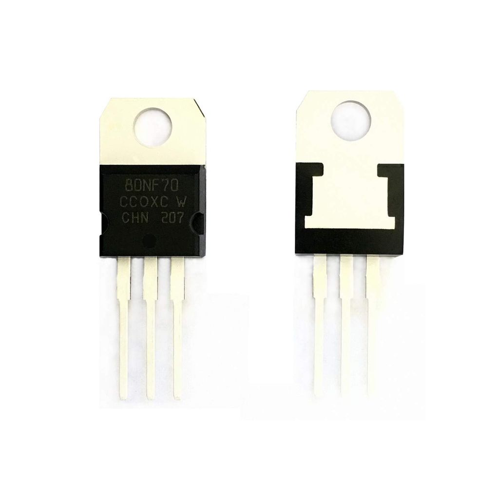 P80nf70 Linh kiện 80nf70 80n70 80A 75V mosfet lưng đồng tháo máy