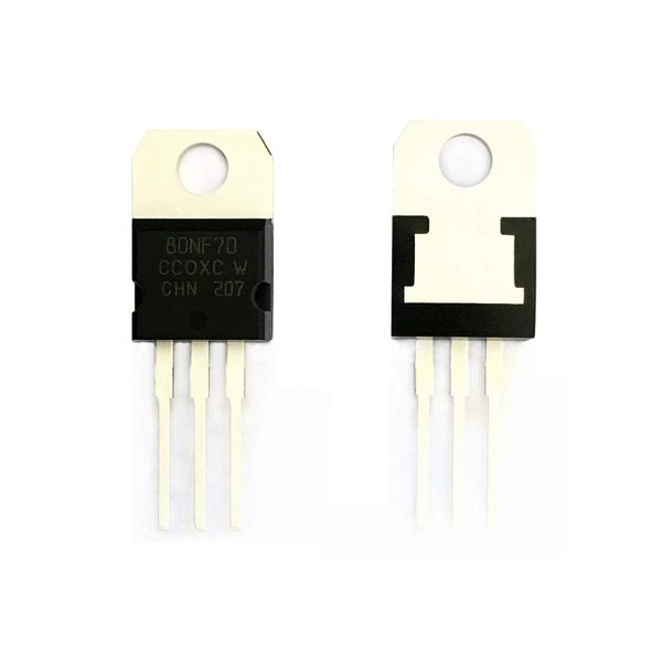P80nf70 Linh kiện 80nf70 80n70 80A 75V mosfet lưng đồng tháo máy