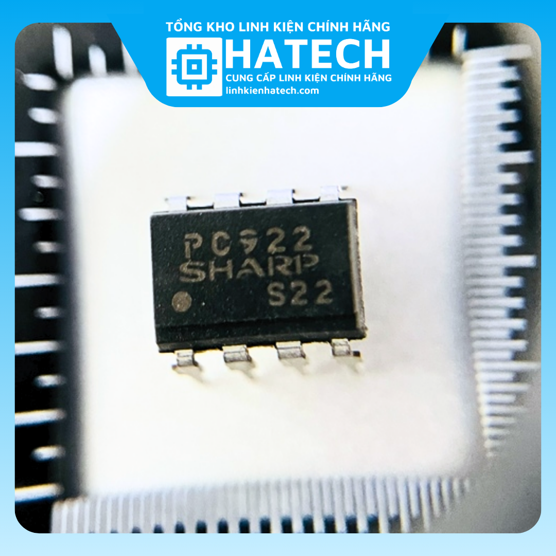 Photo Quang Cắm (Opto) PC922 DIP-8 Mới Chính Hãng Sharp 100%