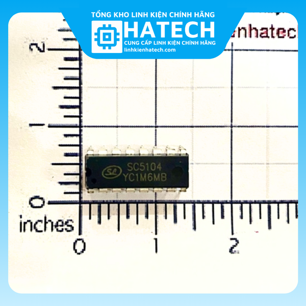 Linh kiện SC5104 5104 DIP-16 IC mạch quạt điều khiển mới chính hãng