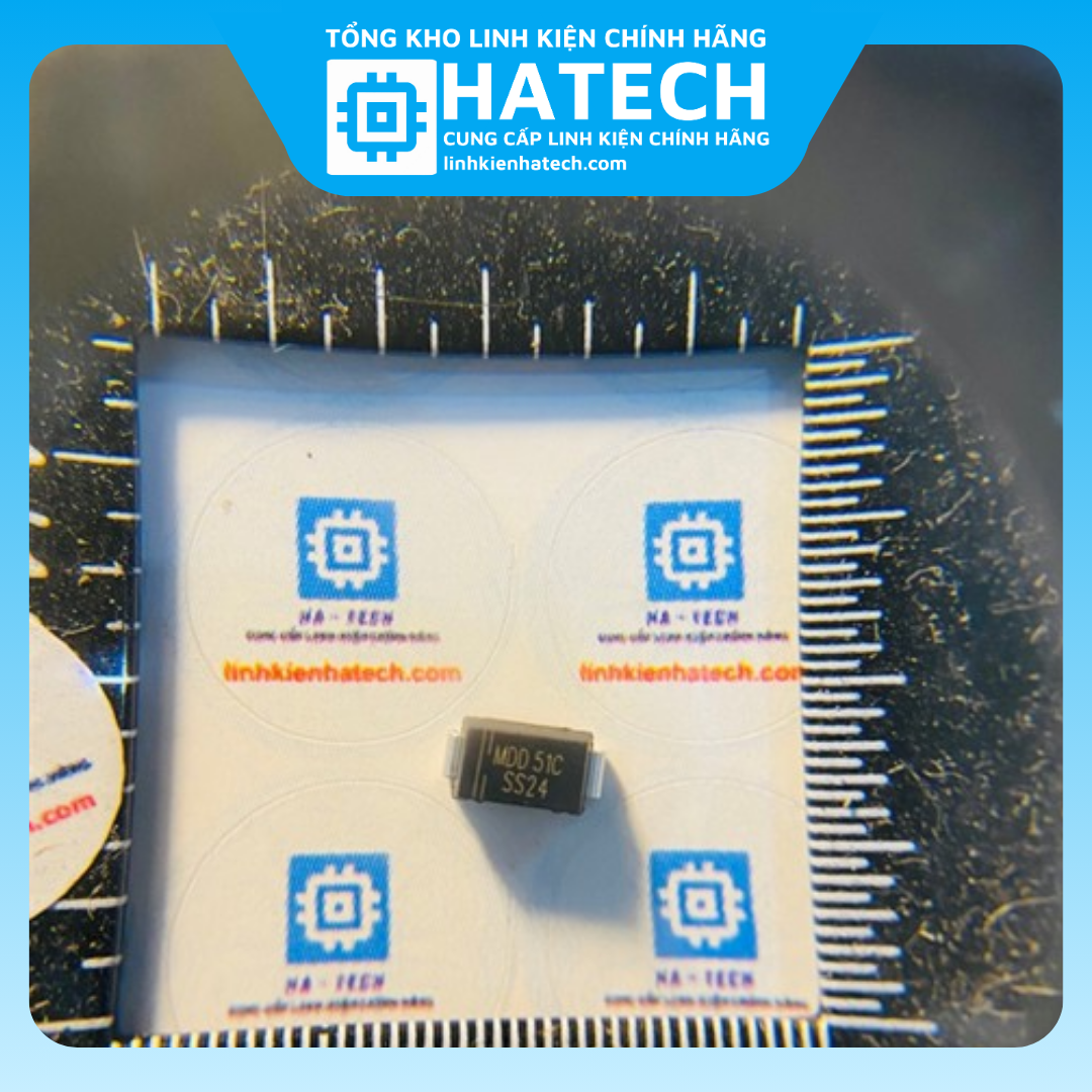 Túi 10 linh kiện SS24 DO-214AC Diode Schottky 2A 40V SR240 SMA DO214 m