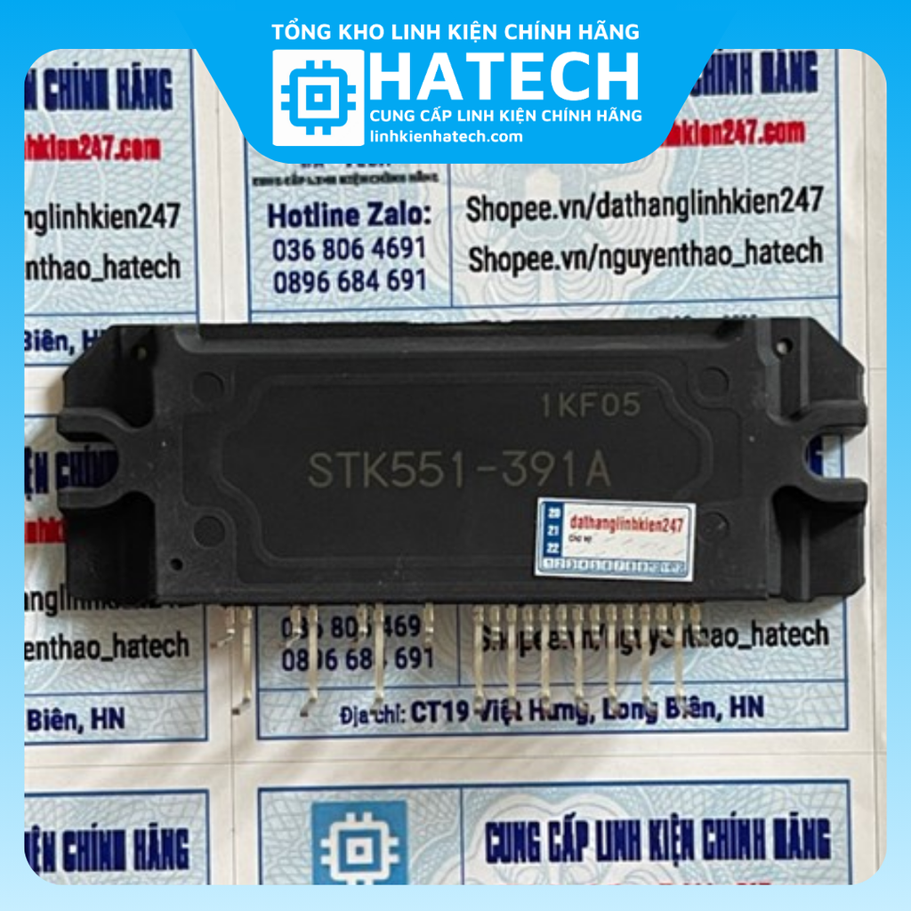 Công Suất (IPM) STK551-391A STK551-391 STK551-390 Mới Chính Hãng Sanyo