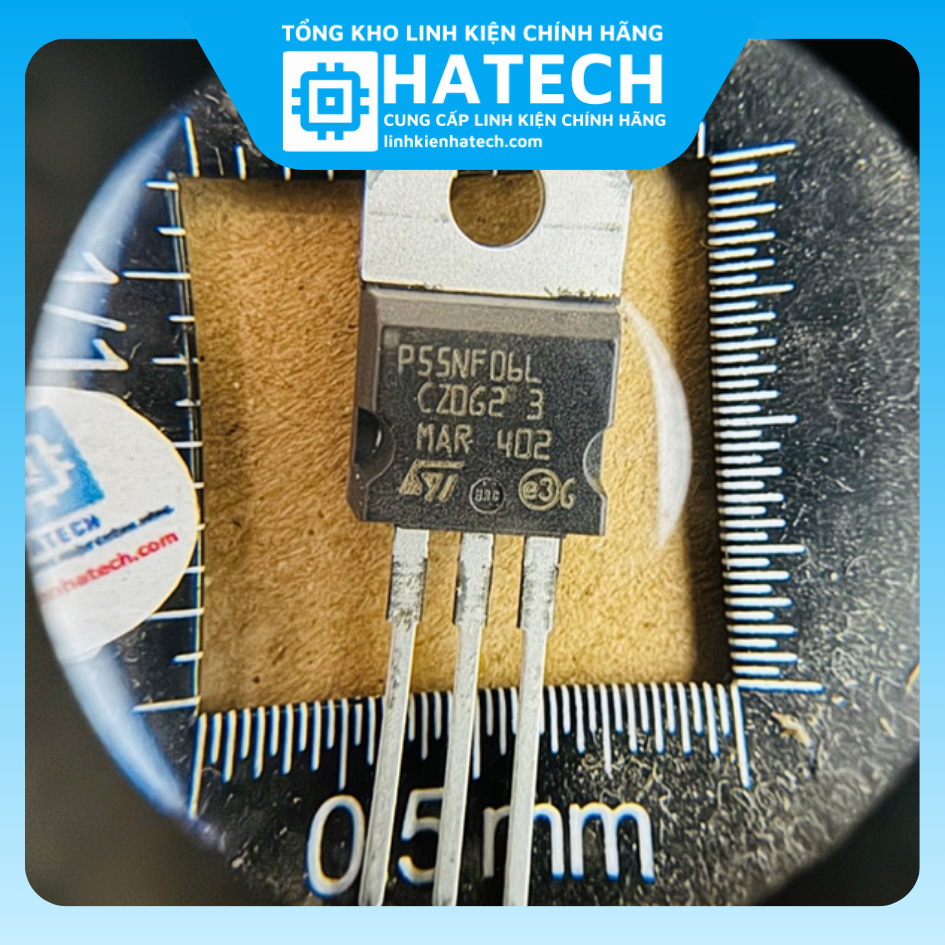 Mosfet kênh N STP55NF06L STP55NF06LFP STB55NF06L STB55NF06L-1 60V 55A