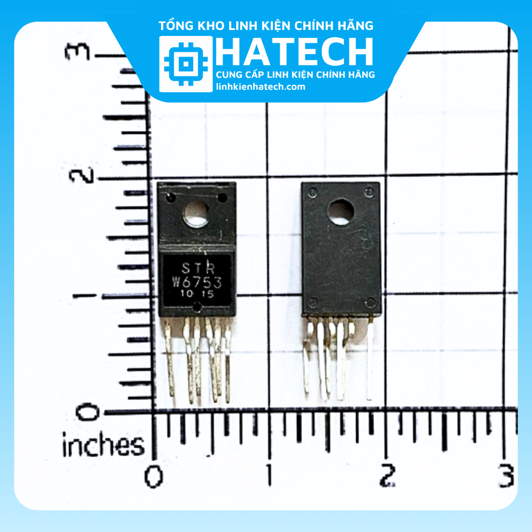 Linh kiện STRW6753 W6753 6753 TO-220-7 tháo máy Sanken