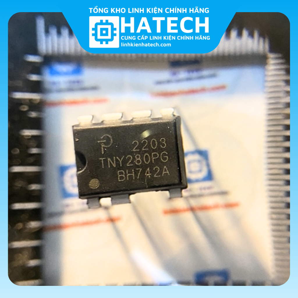 Linh Kiện IC Nguồn Chính Hãng TNY280PG thay được TNY280PN TNY280 mới