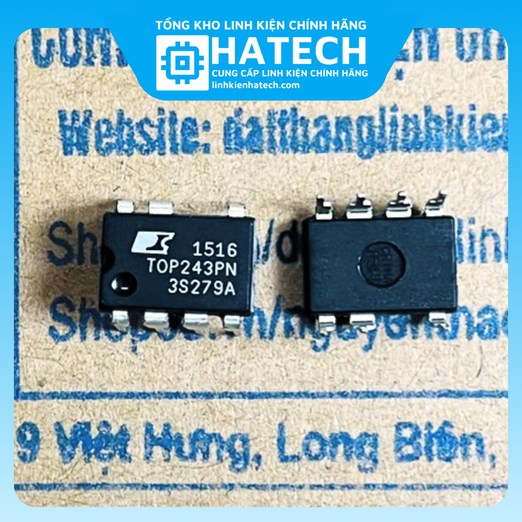 Linh kiện TOP243PN TOP243 DIP-7 Mới Chính Hãng Power Intergration 100%