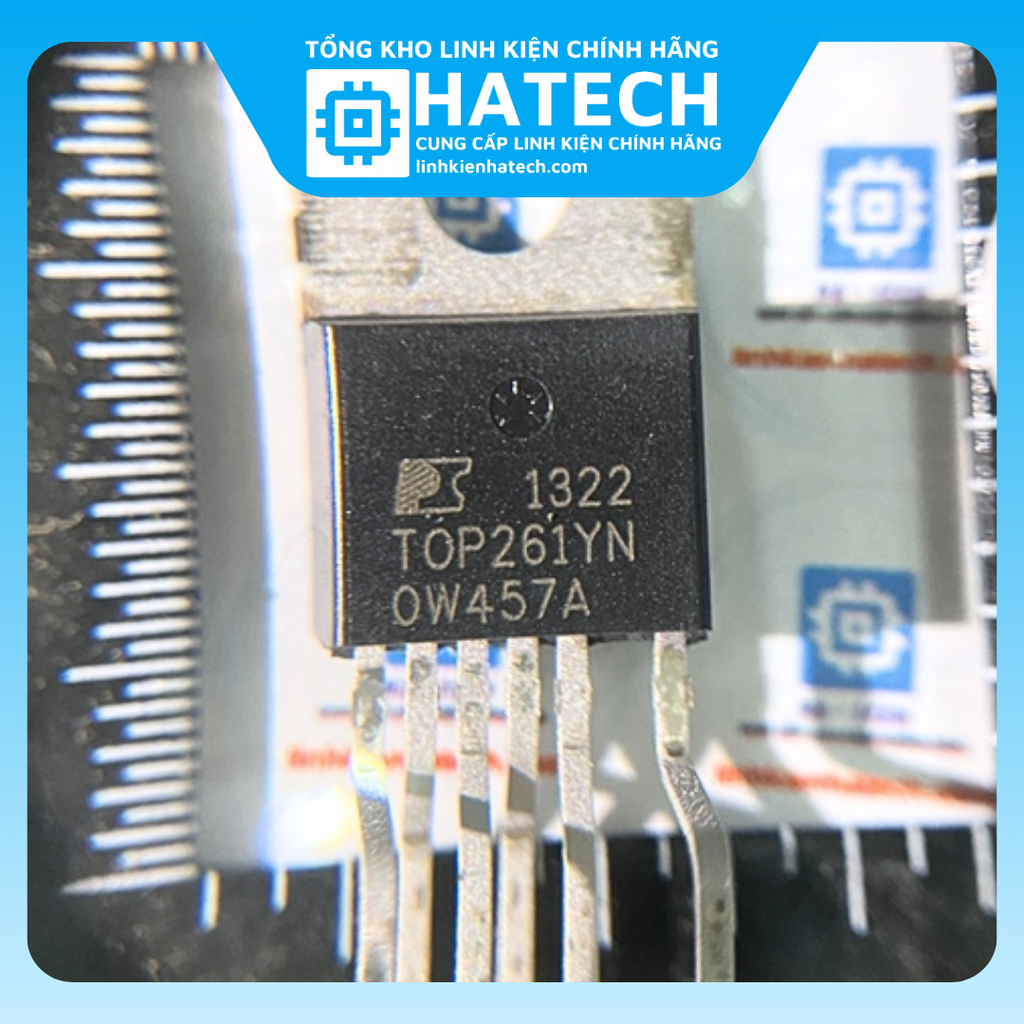 Linh kiện TOP261YN TO220-6 IC nguồn chính hãng Power Intergrations