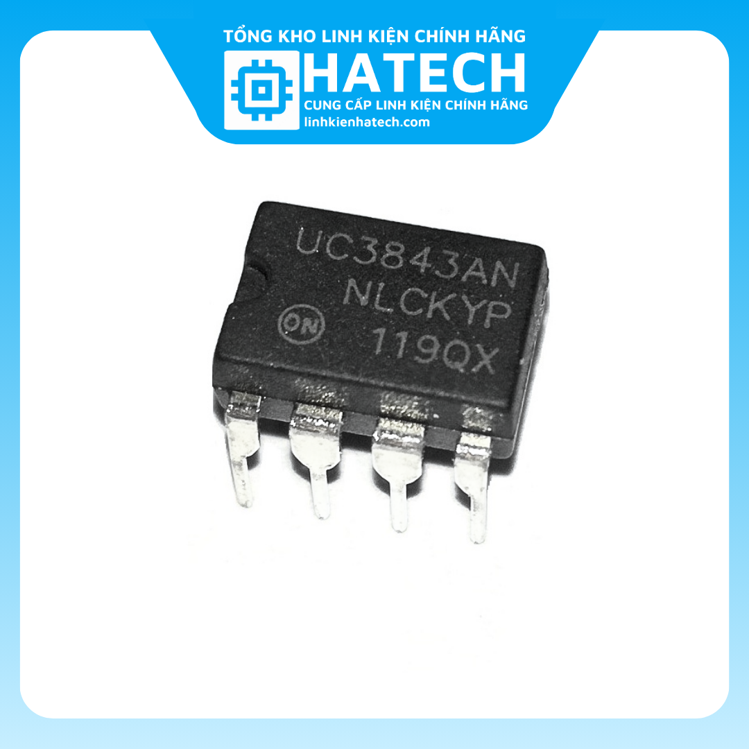 Dao Động UC3843AN UC3843N 3843 DIP-8 Mới Chính Hãng