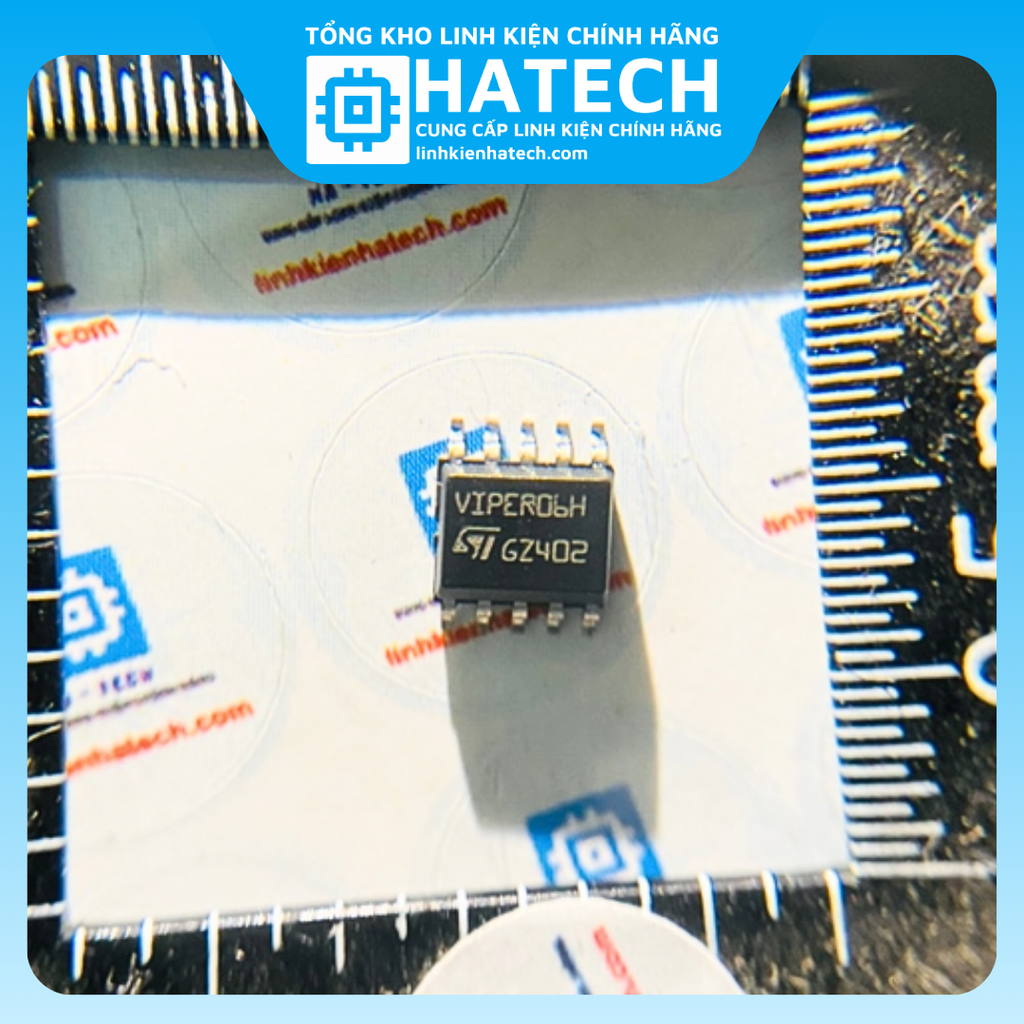 Linh Kiện IC Nguồn Chính Hãng VIPER06H VIPER06 VIPER06HSTR dán SOP-8