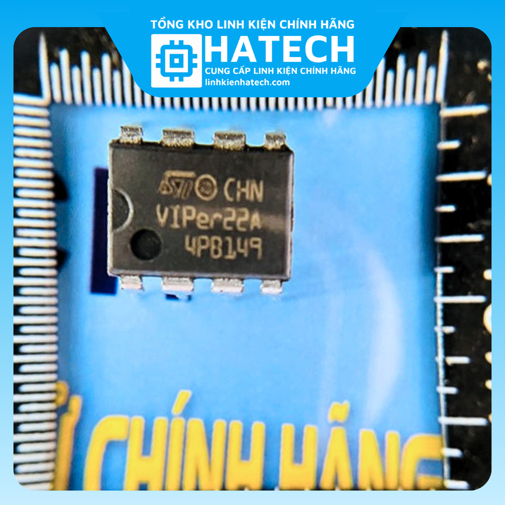 Linh kiện Nguồn VIPER22A DIP-8 Mới Chính Hãng 100%