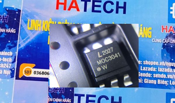 IC opto MOC3041 3041 SOP-6 chính hãng Lite ON