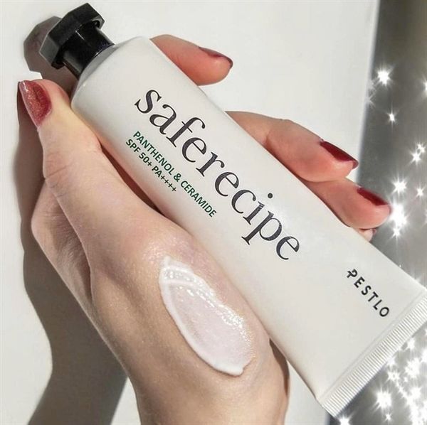 Kem chống nắng pestlo saferecipe panthenol & ceramide 50ml