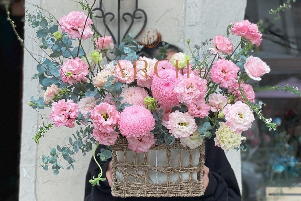 Giỏ Hoa Chúc Mừng Khai Trương - Sinh Nhật GH00 – archflowers