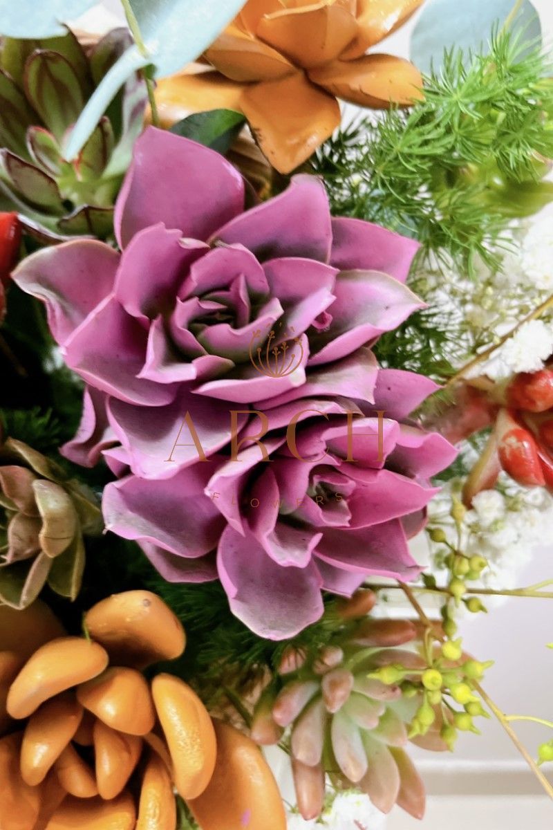 Giỏ Hoa Sen Đá Chúc Mừng Ngày Nhà Giáo 20-11 GH039 – archflowers