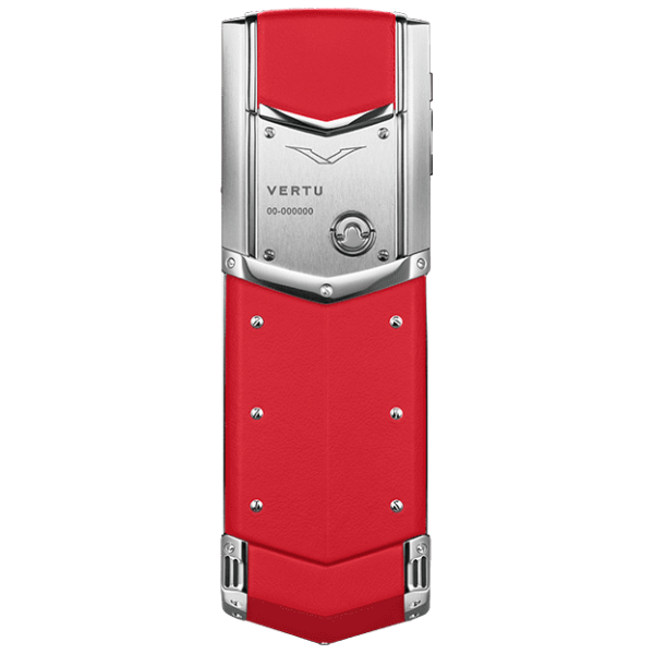 Vertu SIGNATURE V Stainless Steel Silver Raspberry Red – Vertu Việt Nam