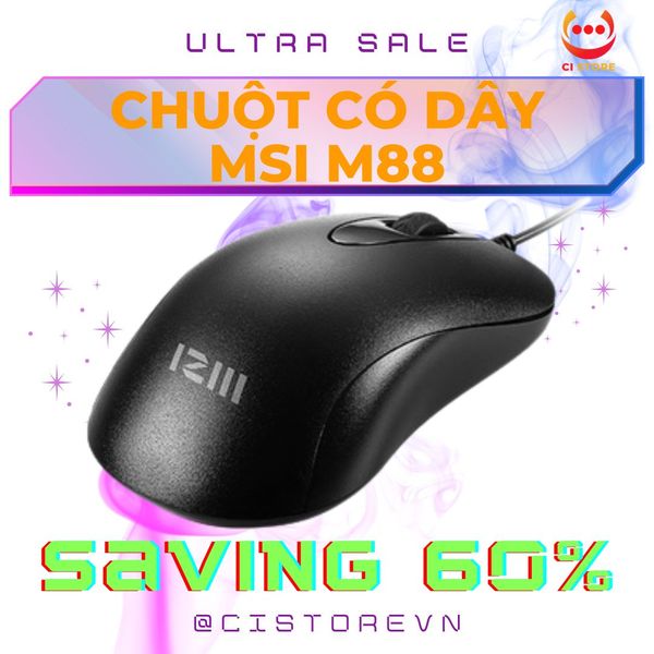 Chuột có dây MSI M88 – Ci Store Việt Nam