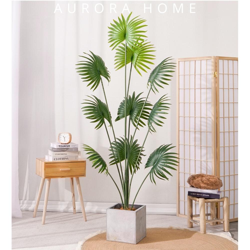 Cây cọ giả tán xoè đẹp - Cậy cọ trang trí phòng khách đẹp như thật