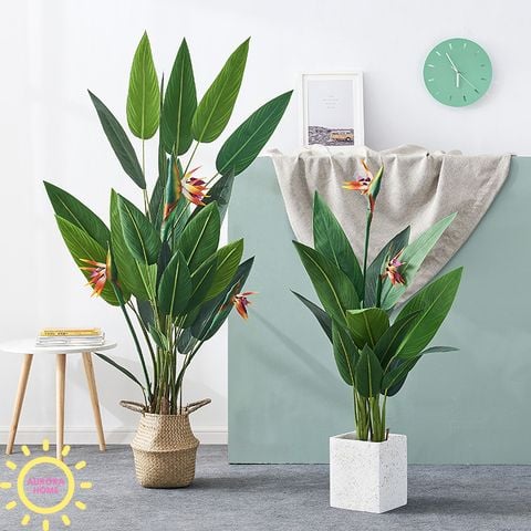 50+ Mẫu cây giả trang trí đẹp như thật dùng trong nhà mẫu, căn hộ