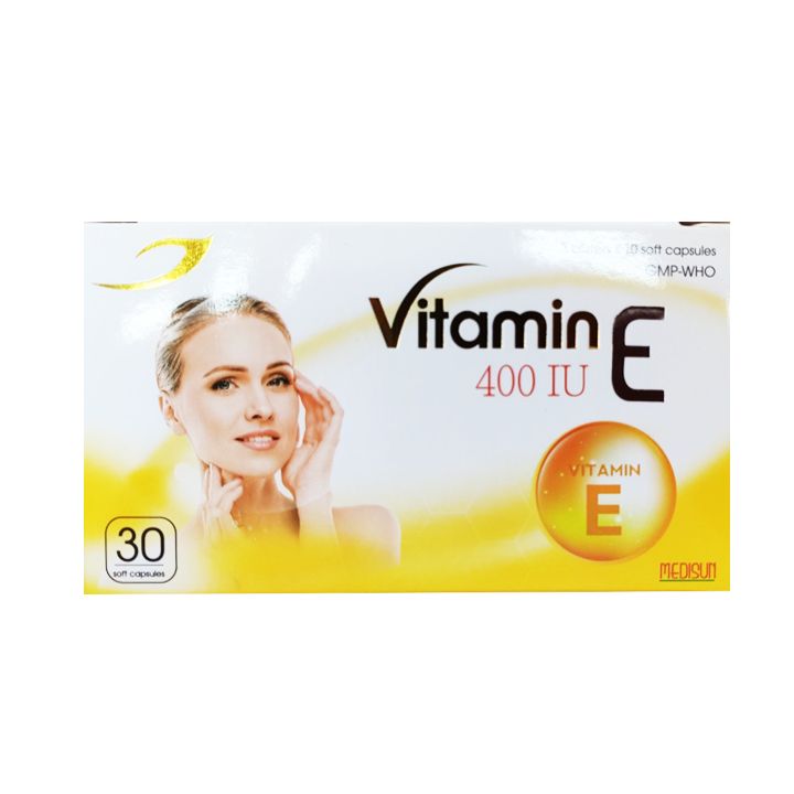 Vitamin E 400IU Me Di Sun - Dùng để điều trị thiếu vitamin E ở người l ...