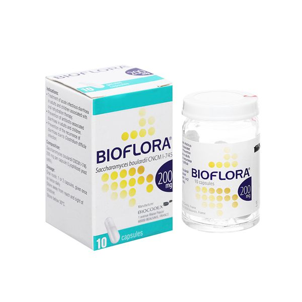 Bioflora 200mg - Ngăn ngừa và điều trị tiêu chảy (Lọ 10 viên) – Nhà ...