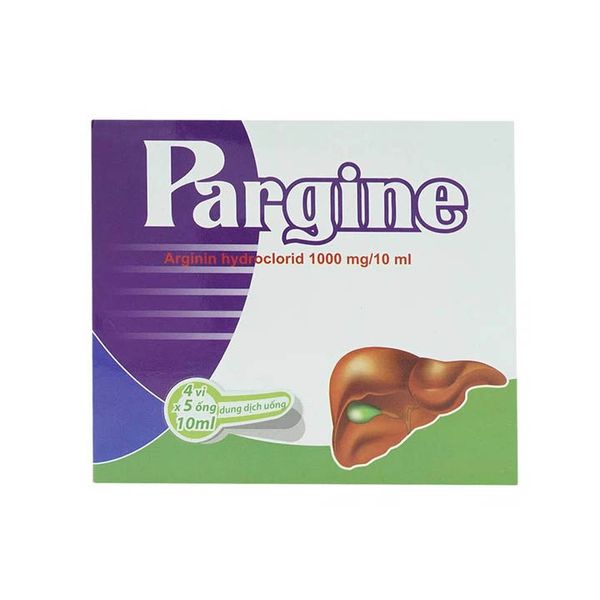 Pargine 1000mg/10ml - Điều trị duy trì cho bệnh nhân tăng amoniac máu ...