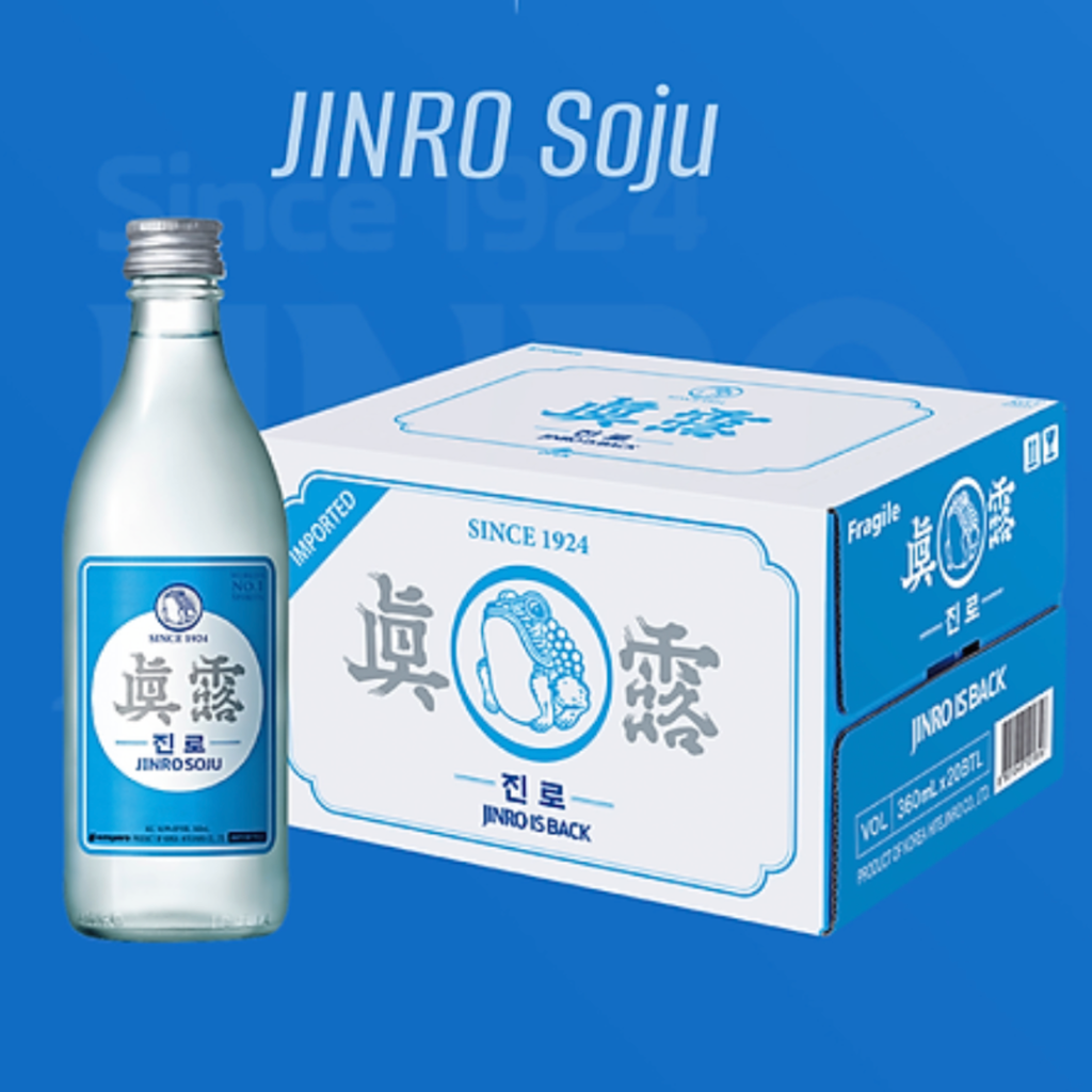 Rượu Soju Hàn Quốc Jinro Is Back 360ml-Chính Hãng – Thế Giới Soju