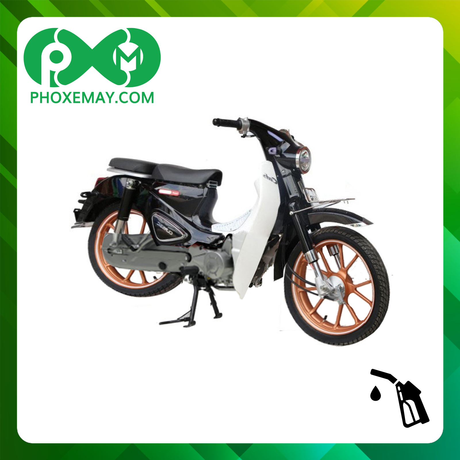 Xe cub 50cc Ally Classic phiên bản bánh mâm - Phố Xe Điện