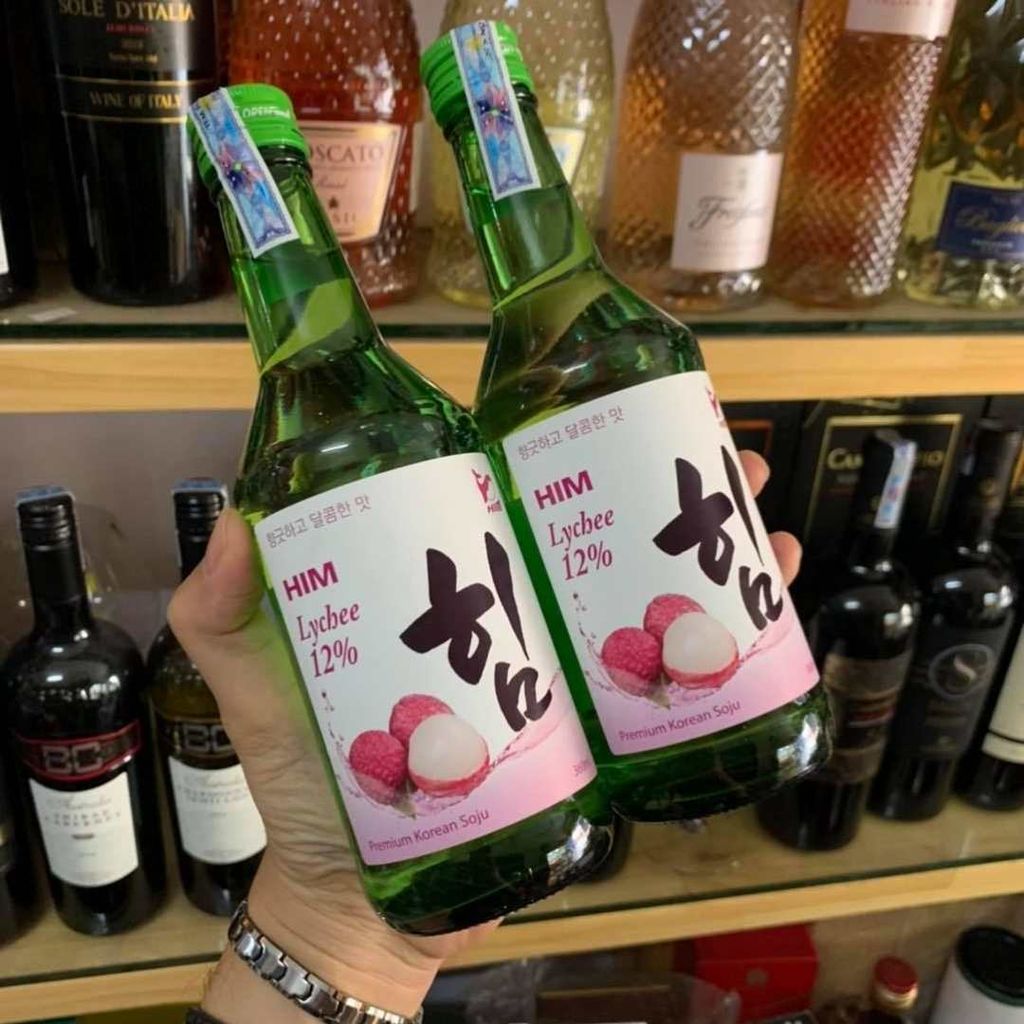 Rượu Soju Hàn Quốc Him vị Vải Lychee 360ml - Chính Hãng – Cỏ Sáu Lá ...