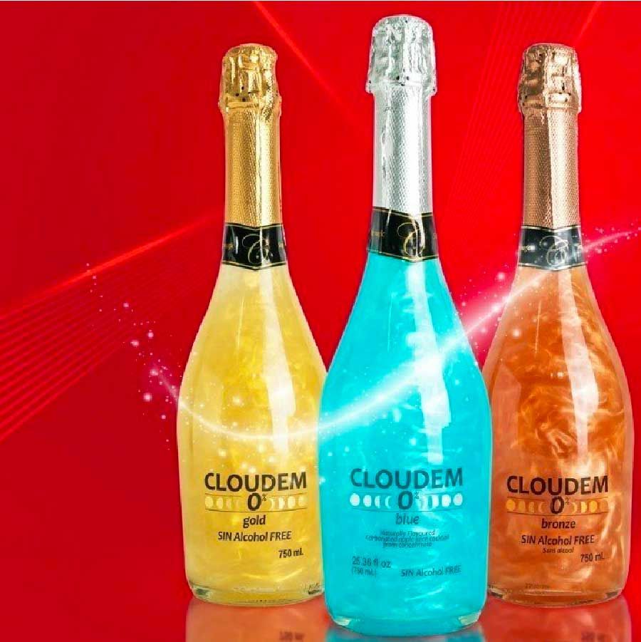 Nước cocktail trái cây có Ga - Cloudem Gold 750 Ml – Cỏ Sáu Lá Specialty