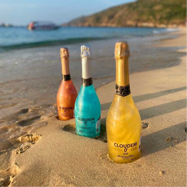 Nước cocktail trái cây có Ga - Cloudem Gold 750 Ml – Cỏ Sáu Lá Specialty