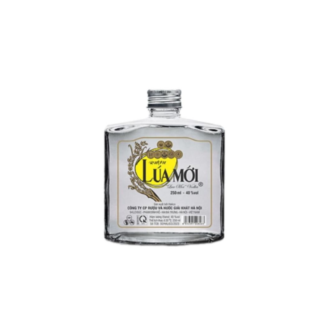 Rượu Lúa Mới Halico 40% 250ml - Vodka – Cỏ Sáu Lá Specialty