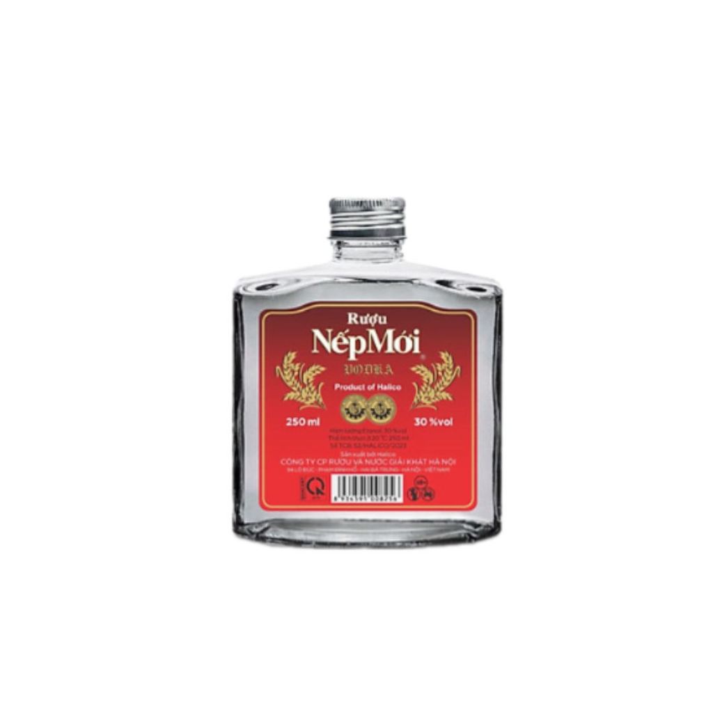 Rượu Nếp Mới Halico 30% 250ml - Vodka – Cỏ Sáu Lá Specialty