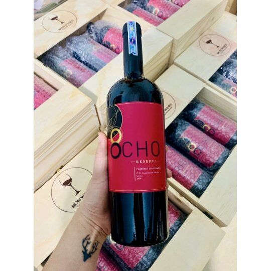 Rượu vang đỏ 8CHO Cabernet Sauvignon Reserva 14% 750ml – Cỏ Sáu Lá ...