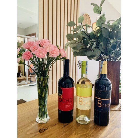Rượu vang trắng 8CHO Sauvignon Blanc 13% 750ml – Cỏ Sáu Lá Specialty