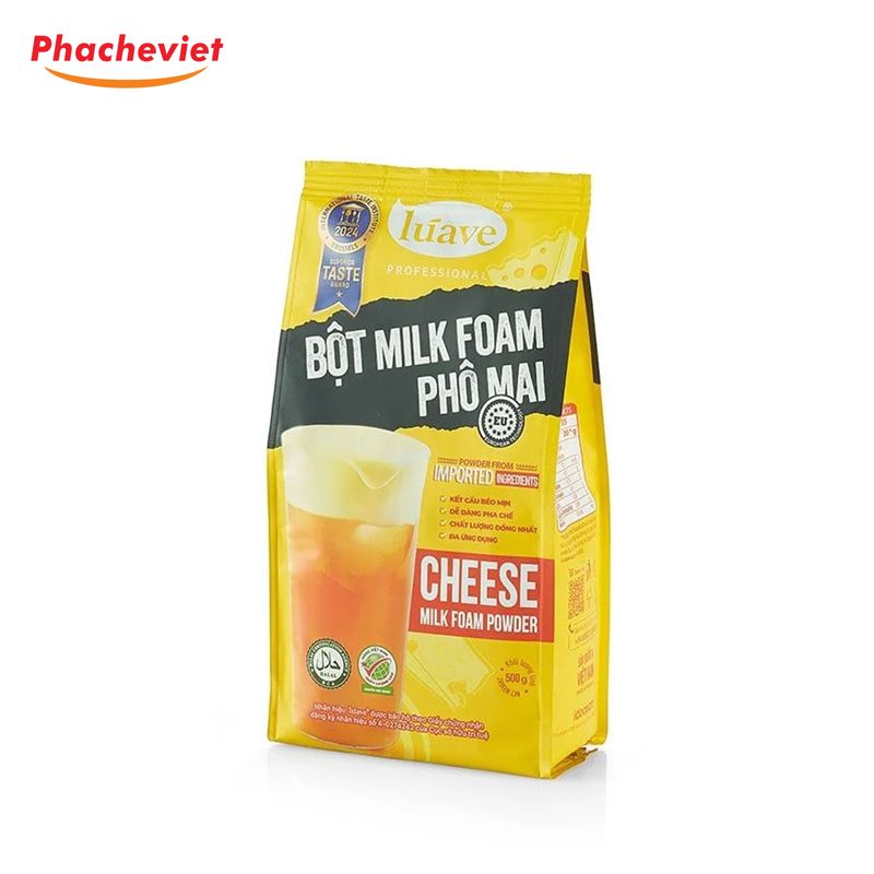Bột Milk Foam Luave Phô Mai 500G - Phacheviet.com