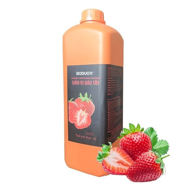 Syrup Boduo Hương Dâu - Phacheviet.com