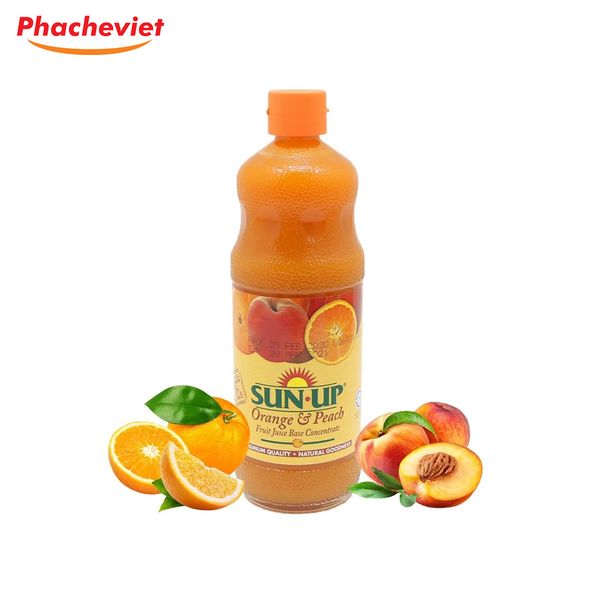 Nước Ép Cô Đặc Sunup Cam Đào - Phacheviet.com