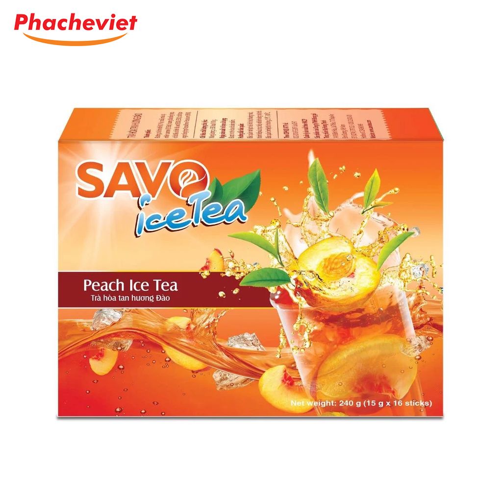 Savo Trà ICE Đào Hộp 240gr - Phacheviet.com