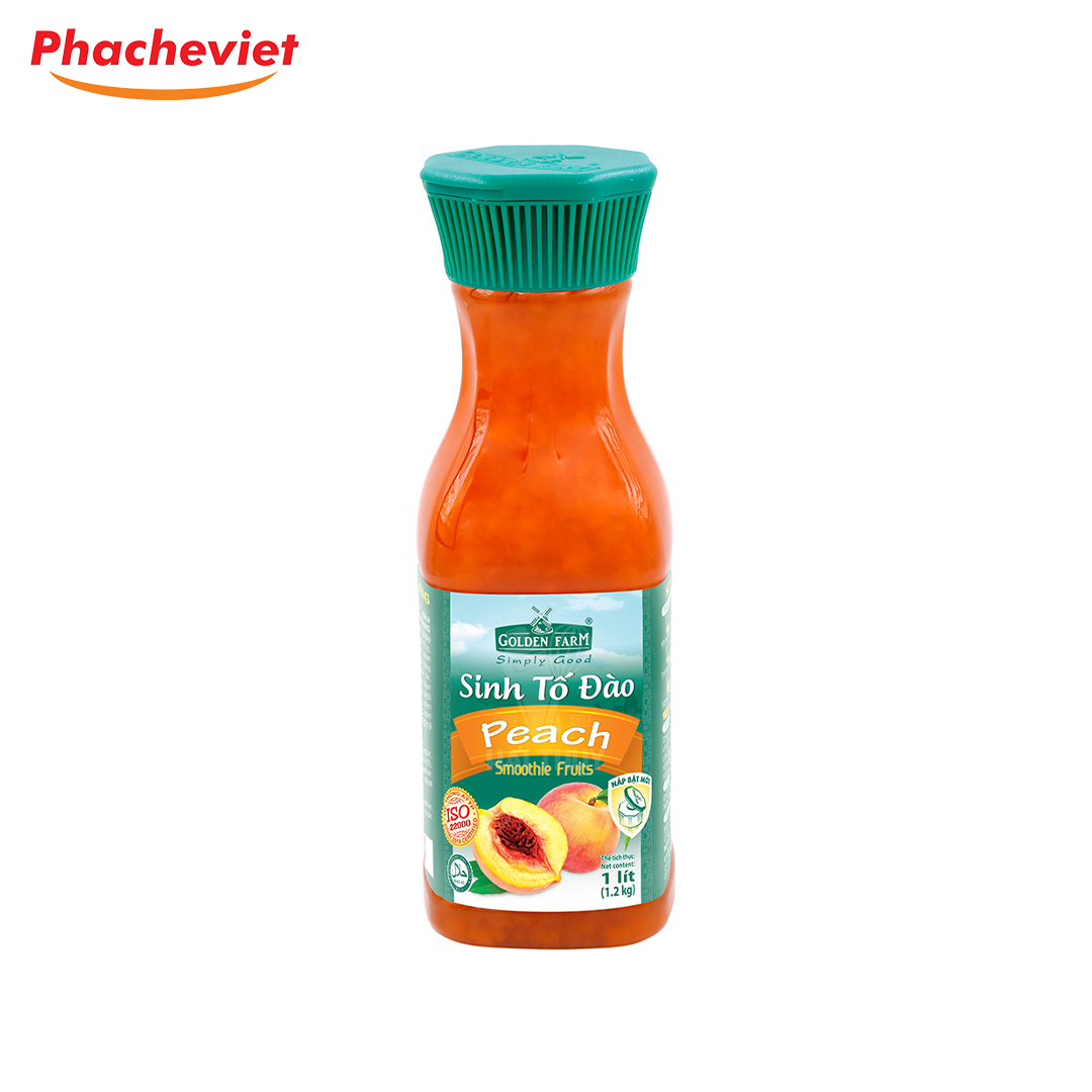 Sinh tố Golden Farm Đào 1000ml - Phacheviet.com